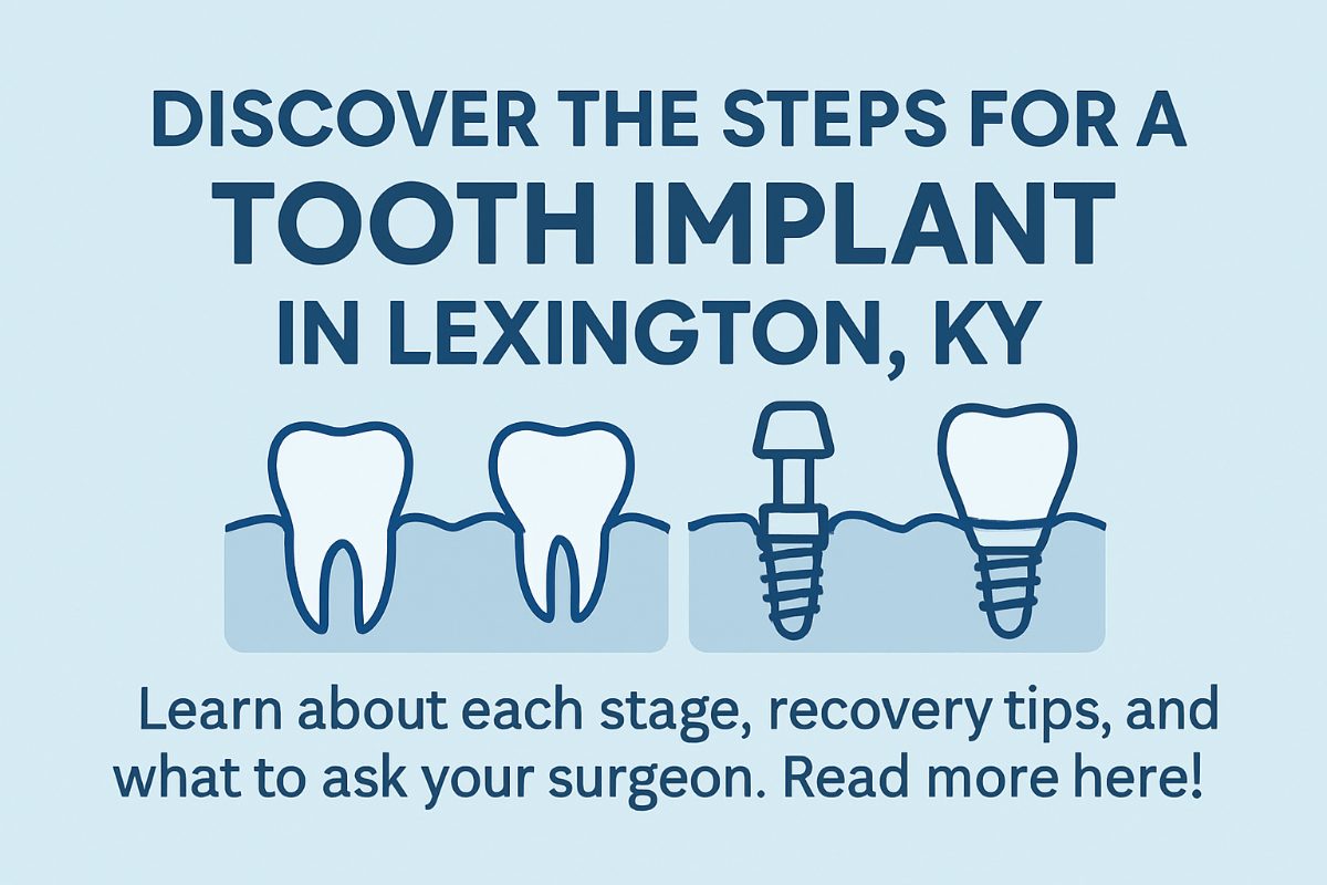 Steps For A Tooth Implant: What To Expect During The Process ...
